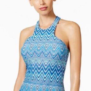 Bar III Swim | Starburst One Shoulder One Piece Suit | Poshmark